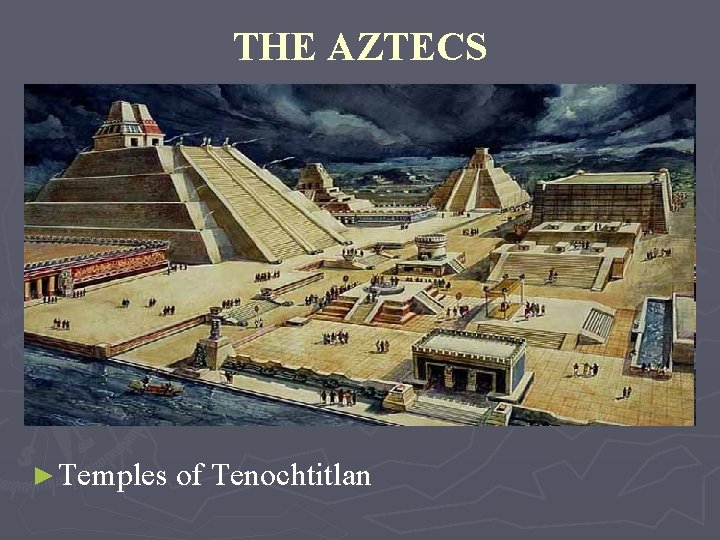Tenochtitlan By Gabriela Reyes The City of Tenochtitlan