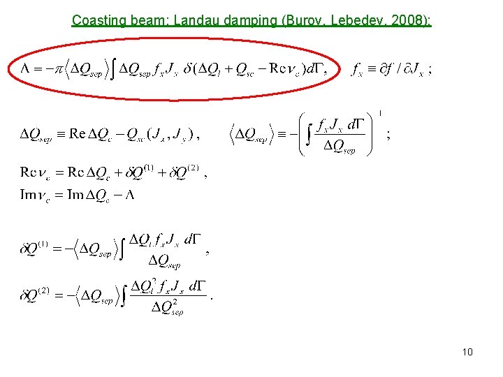 Theory of Beam Transverse Oscillations A Burov AD