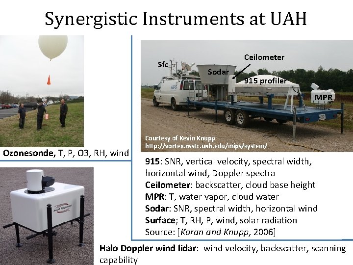 UAH Groundbased Ozone Lidar A New NDACC Lidar