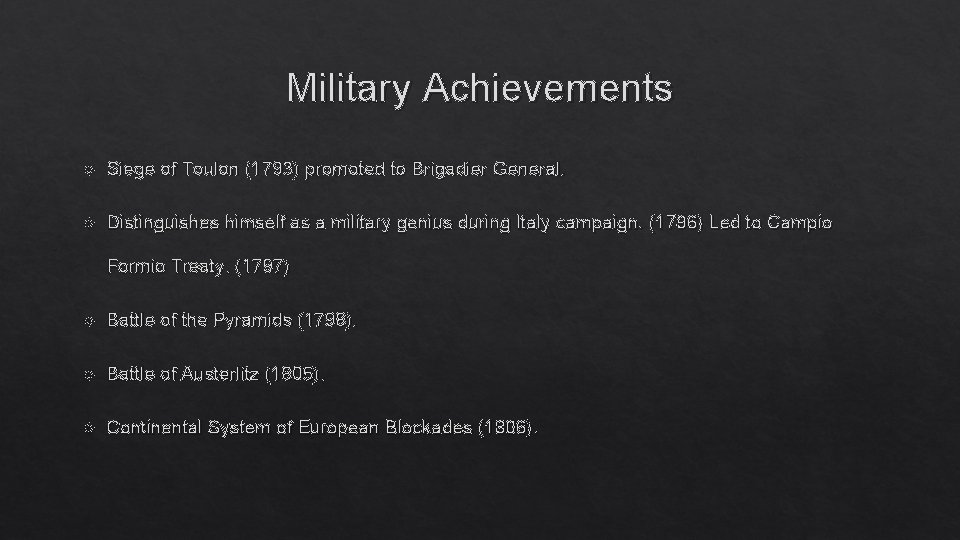 Napoleon Bonaparte assignment 2 Leader Presentation Univ 1213