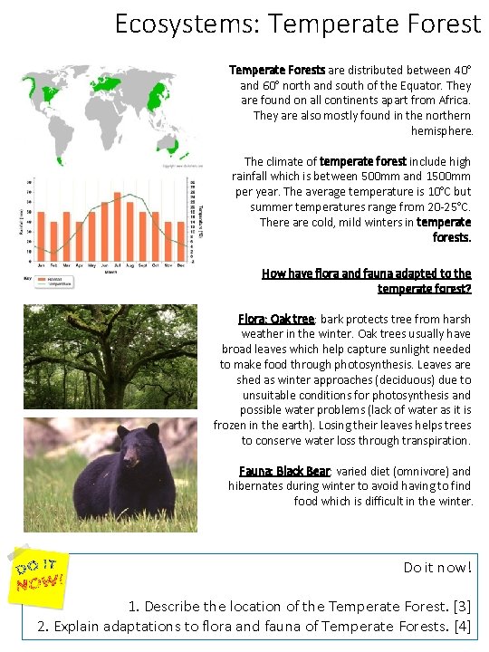 Ecosystems What is an ecosystem An ecosystem is