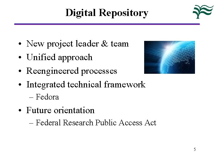 National Agricultural Library Update Simon Liu Ph D
