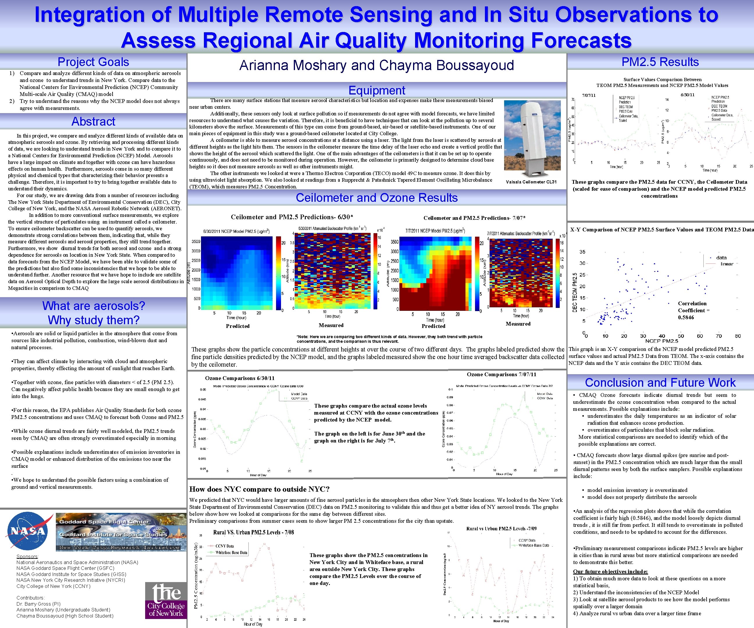 Integration of Multiple Remote Sensing and In Situ
