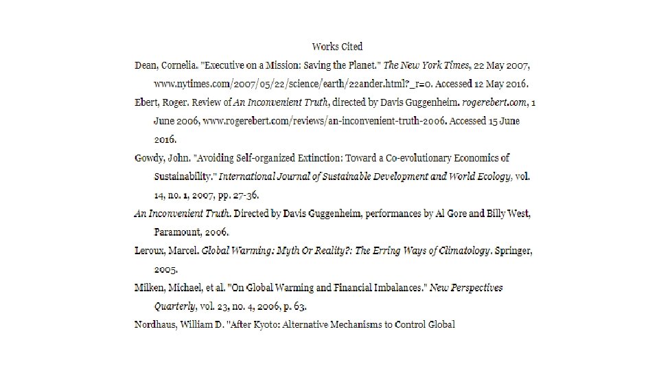 MLA FORMAT Frequent Questions Mistakes ORIGINAL TEXT Problem