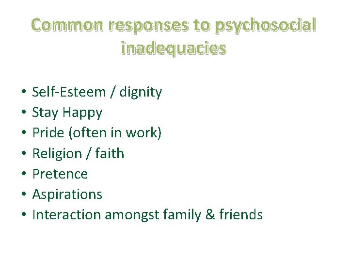 How poverty triggers shame lessons from four districts