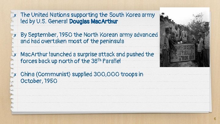 Stopping the spread of Communism Korean War and