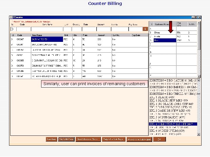 Counter Billing Introduction Counter Billing is a software