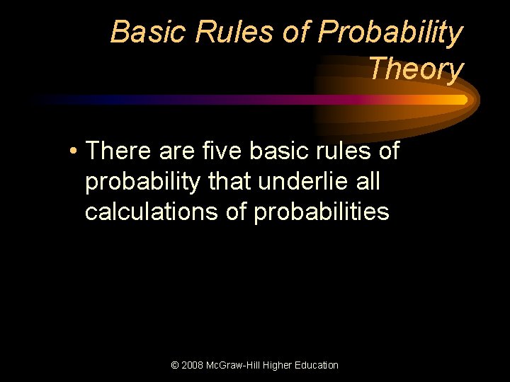 The Statistical Imagination Chapter 6 Probability Theory and