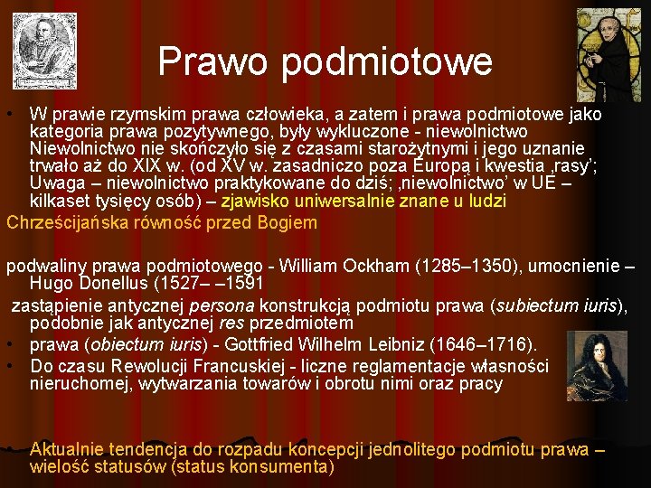 Prawo rzymskie osoby i rodzina I dr hab