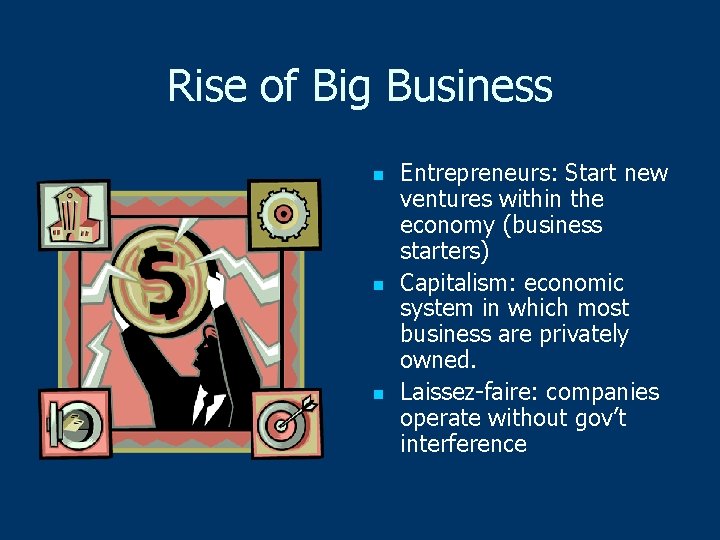 An Industrial Nation Section 2 The Second Industrial