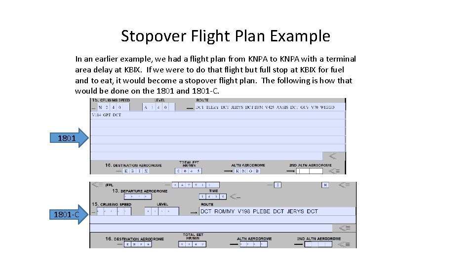 How to fill out a DD 1801 and