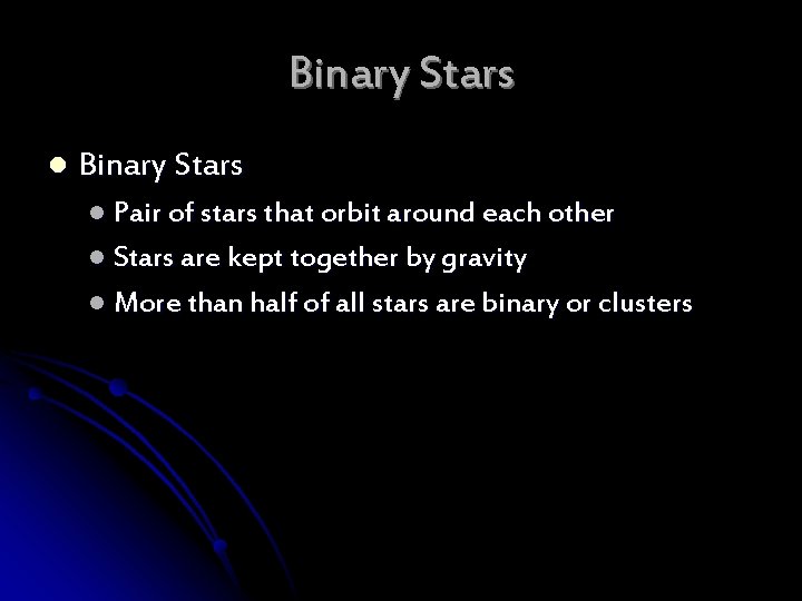 Astronomy Types of Stars Life Cycle of Stars