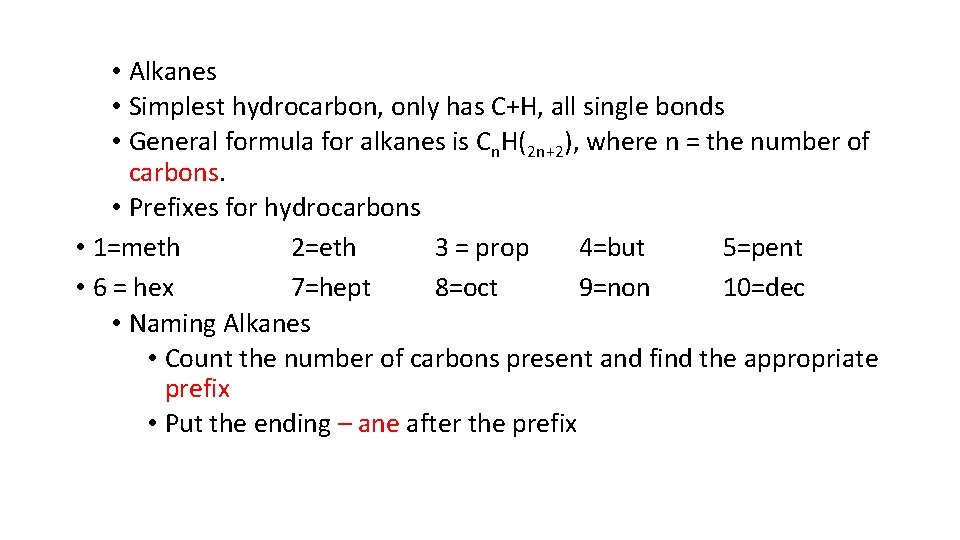 13 6 NOTES Naming Covalent Molecules and Alkanes