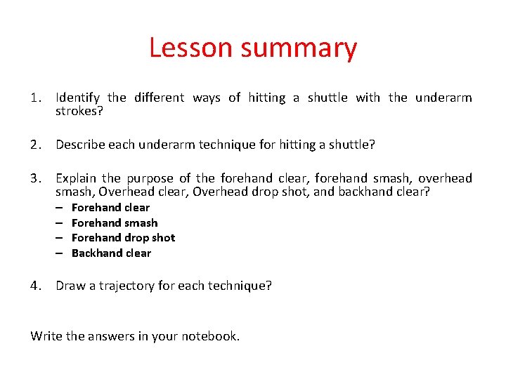 BTEC SPORT Task 1 In pairs students are