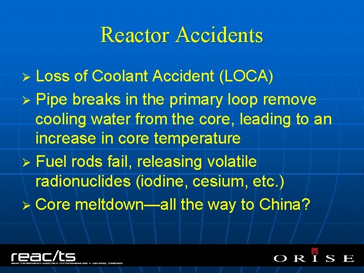 Nuclear Power and Public Health Measures in Nuclear