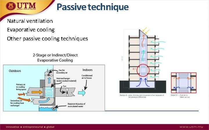 Passive design is design that takes advantage of