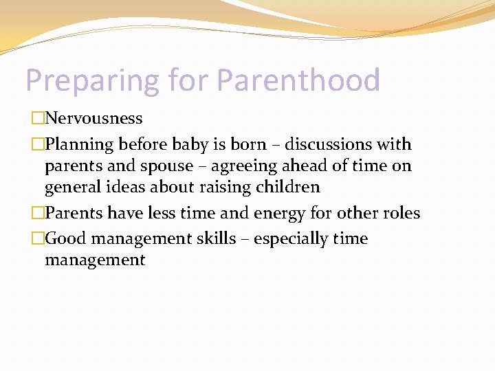 Getting Ready for a Baby HPC 3 O