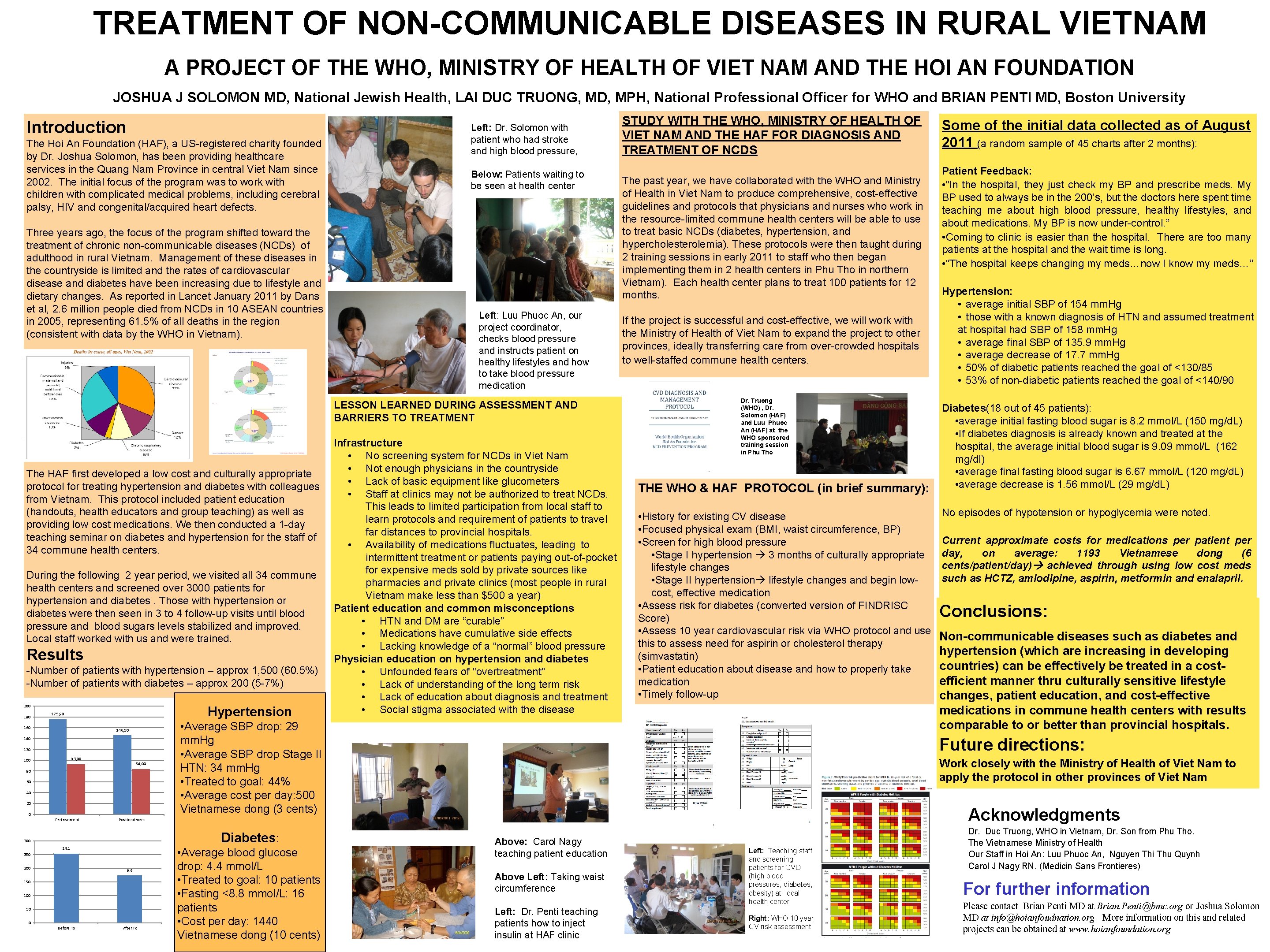 TREATMENT OF NONCOMMUNICABLE DISEASES IN RURAL VIETNAM A