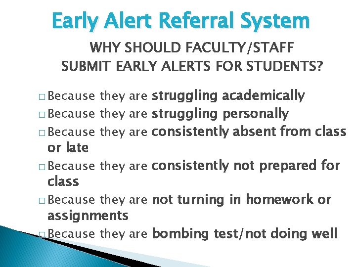 MBUG 2014 Session Title Tracking Students Using a