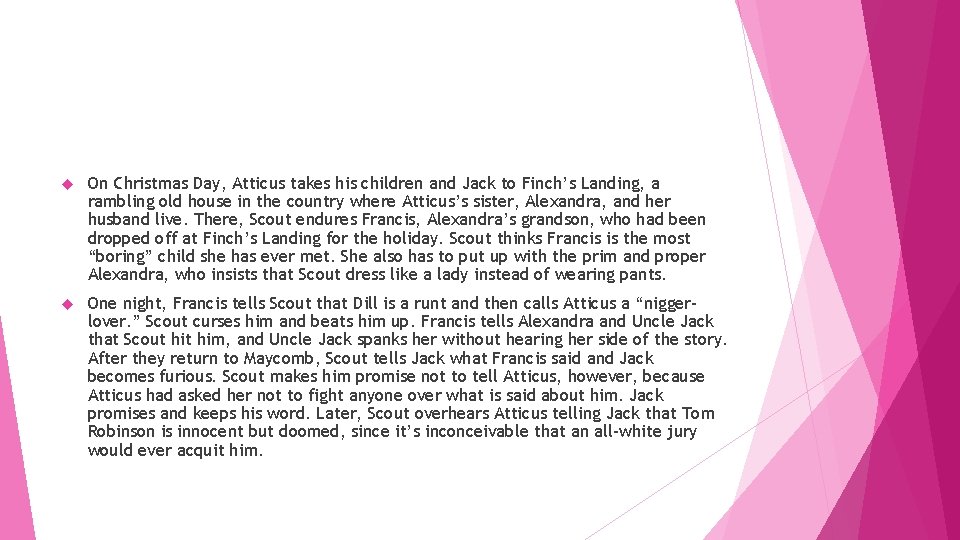 TKMB Review Chapters 9 11 Lesson Intentions 1