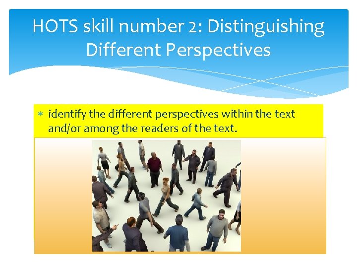 HOTS skills for the Bagrut Literature modules D