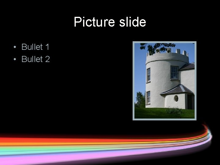 Rainbow Motion Blur Template Your name Example Bullet