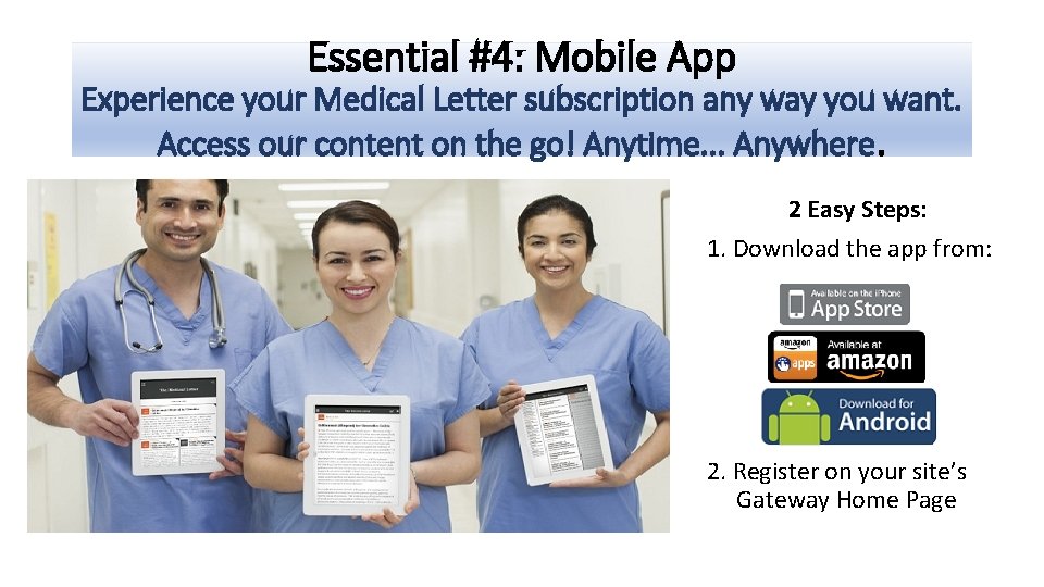 Medical Letter Site License Essentials Must know features