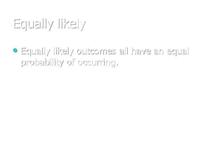 Probability Ms ORourke Aims and Objectives Through investigation