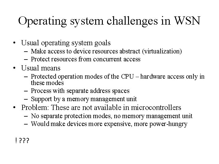 Unit 2 Operating Systems and Execution Environment Operating
