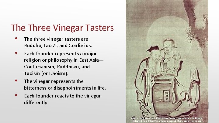 The Three Vinegar Tasters East Asian Religions 7