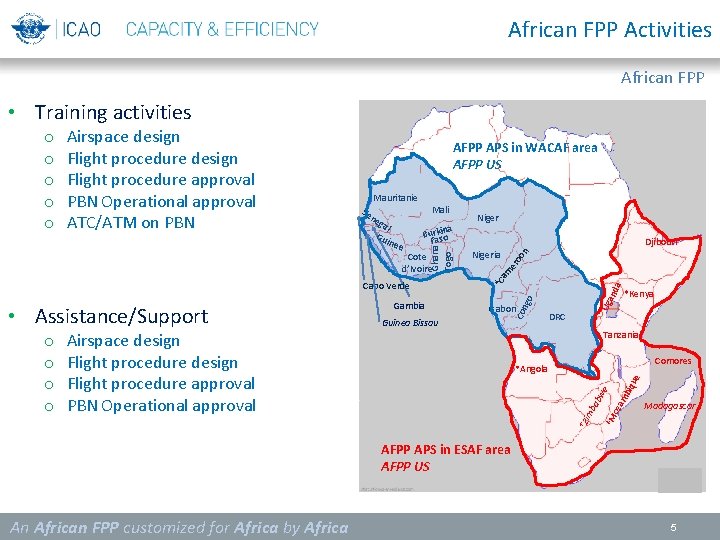 African Flight Procedure Programme Membership Progress Frdric Legrand