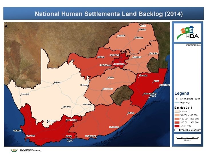 Land Assembly for Human Settlements Development Release of