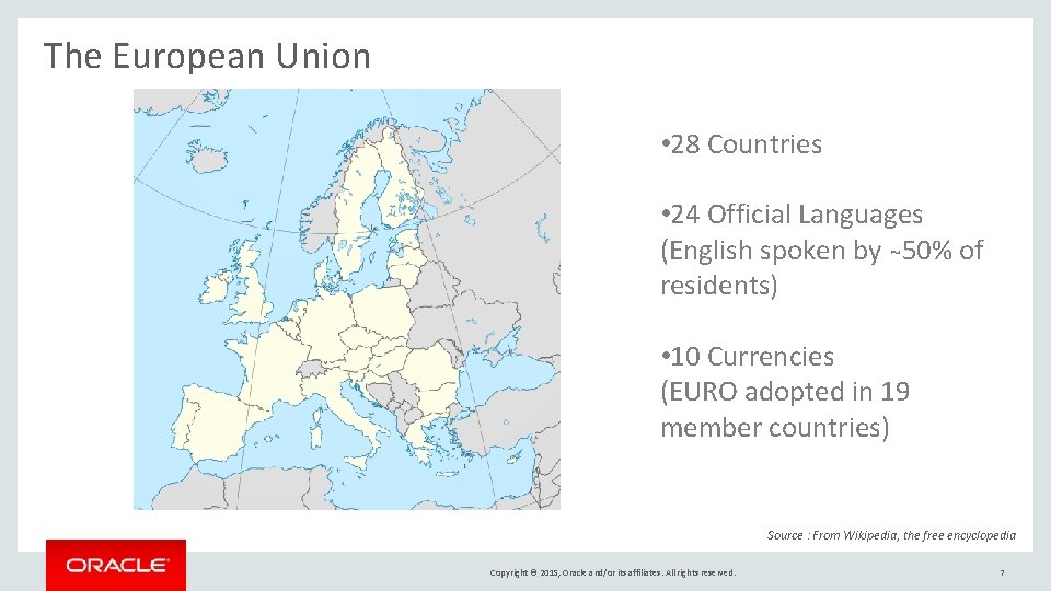 Partnering for Success in EMEA Understand the landscape