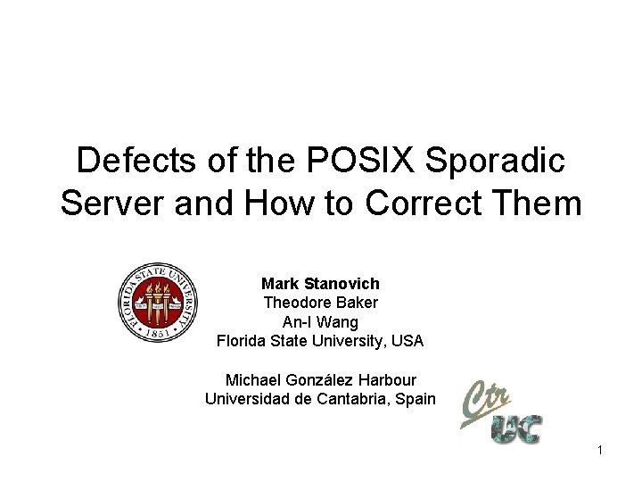 Defects of the POSIX Sporadic Server and How