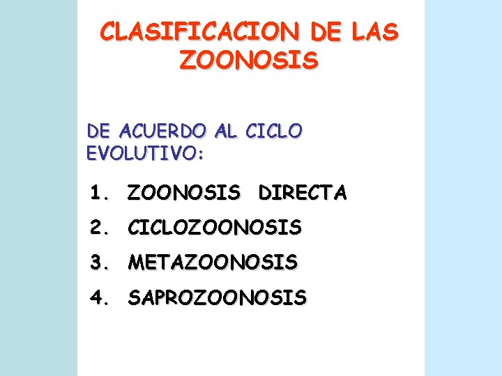 ENFERMEDADES ZOONOTICAS INTRODUCCION 1 UBICACION GEOGRAFICA 2 ATRIBUTOS