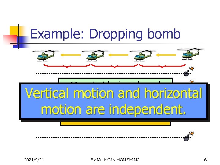 Projectile Motion 2021921 By Mr NGAN HON SHING