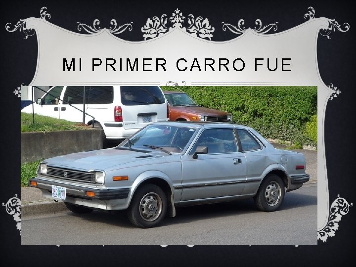 LA HISTORIA DE MI VIDA Nombre del alumno