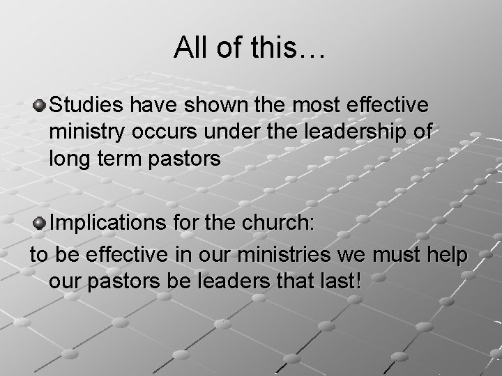 Understanding Sabbaticals How You Can Support Your Pastor