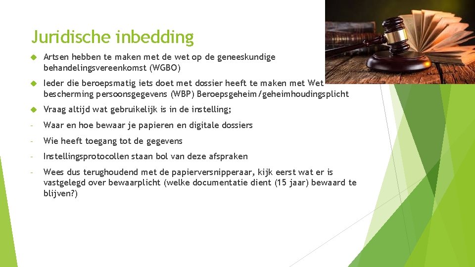 Begeleidingsplannen Les 7 Zorgrapportage Cirkel van Deming 2