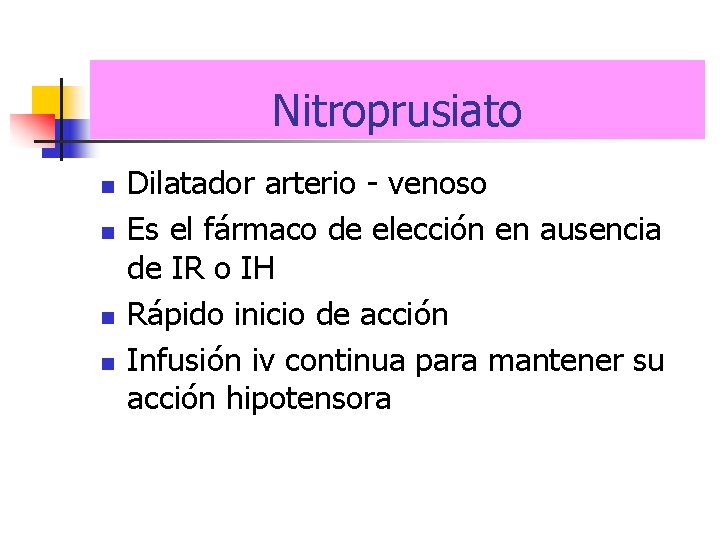 Frmacos en HTA Benito Garca Servicio de Farmacia