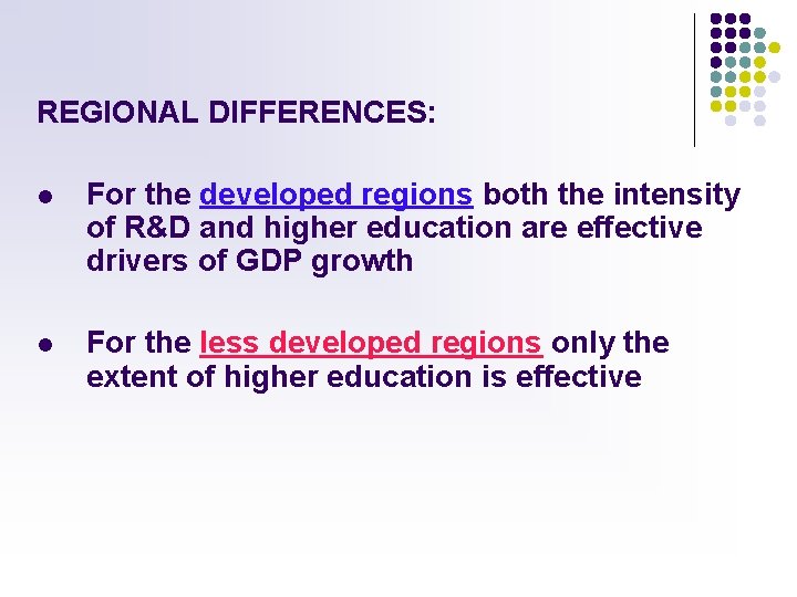 KNOWLEDGE CREATION AND ABSORPTION THE REGIONAL DIMENSION Alessandro