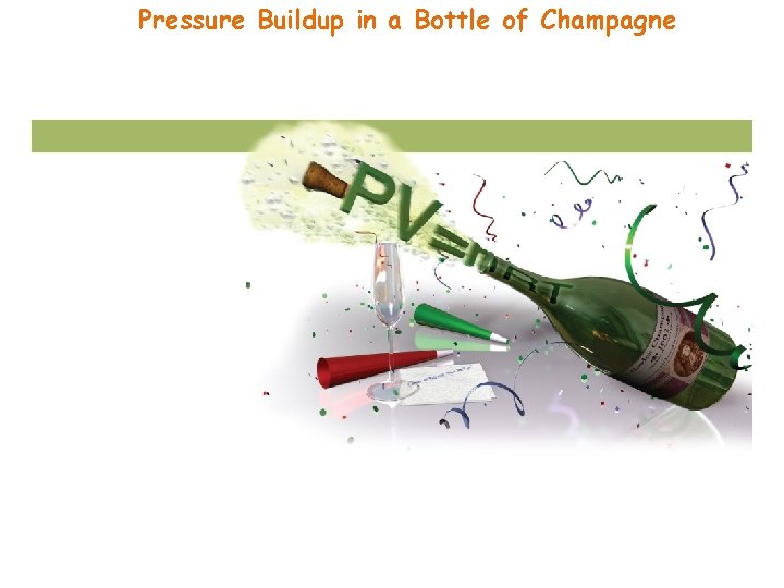 Gases Review Pressure Buildup in a Bottle of