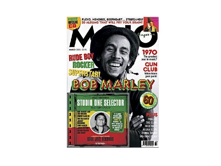 MUSIC MAGAZINE ANALYSIS The magazine cover dominantly uses