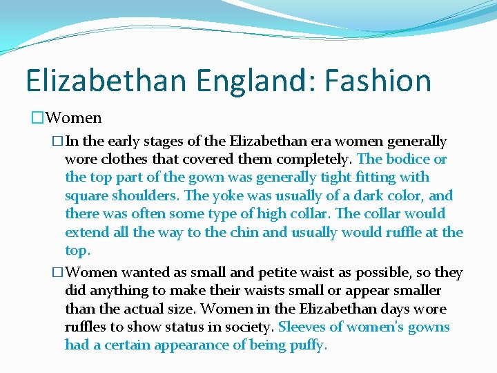 The Life and Times of William Shakespeare Elizabethan