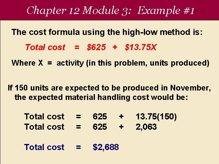 CHAPTER 1 MODULE 1 Chapter 12 Module 3