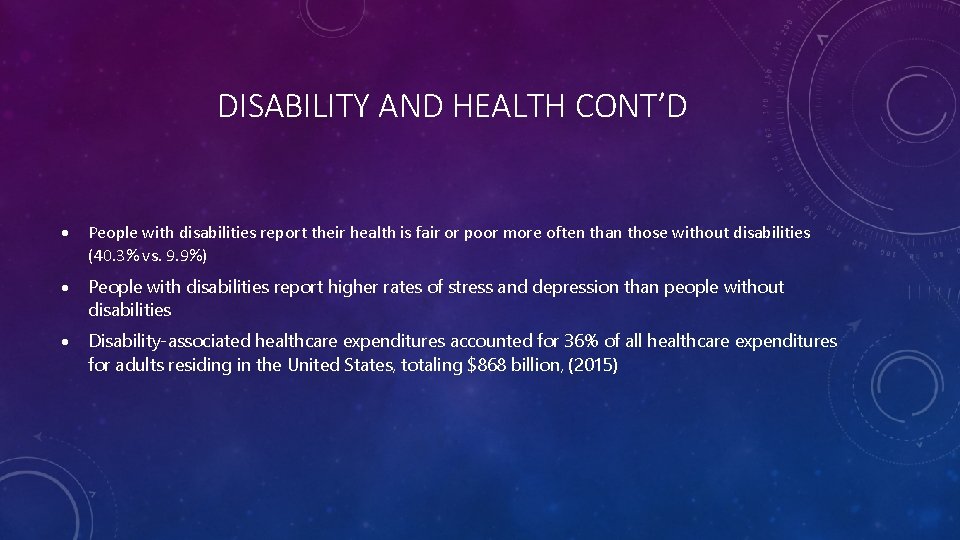 DISABILITY RACE AND INEQUITY IN HEALTHCARE AND BEYOND