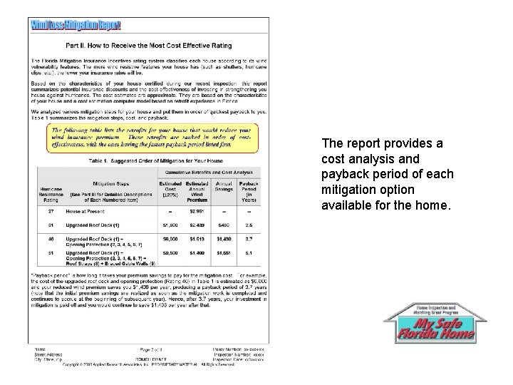 Volunteer Florida Foundation Mitigation Inspection Program Review Process