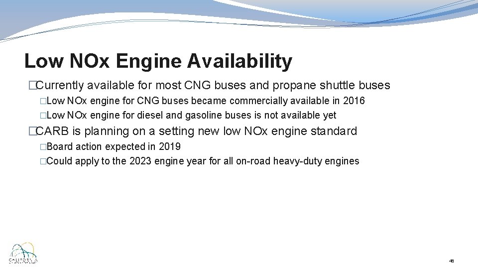 Innovative Clean Transit Regulation for Zero Emission Buses