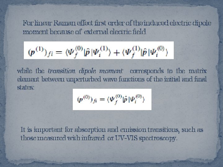 Theory of Raman spectroscopy on molecules and crystals