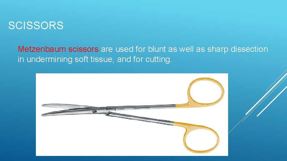 INSTRUMENTATION Asepsis the complete absence of any bacteria